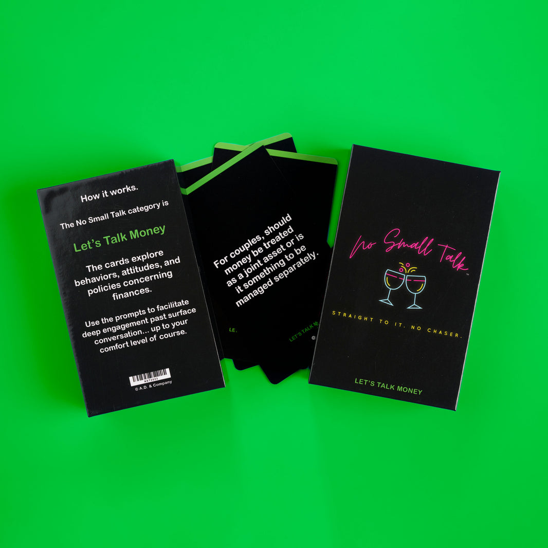 No Small Talk Conversation Cards